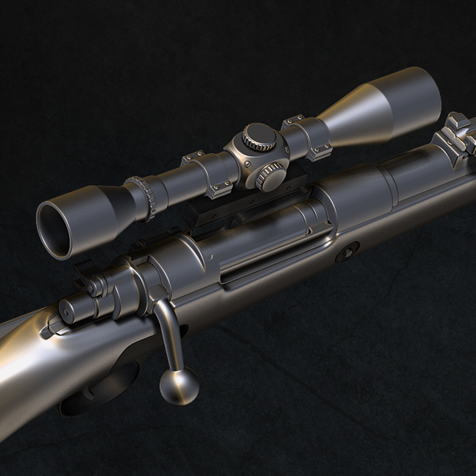 ArtStation - Kar98k with telescopic sight