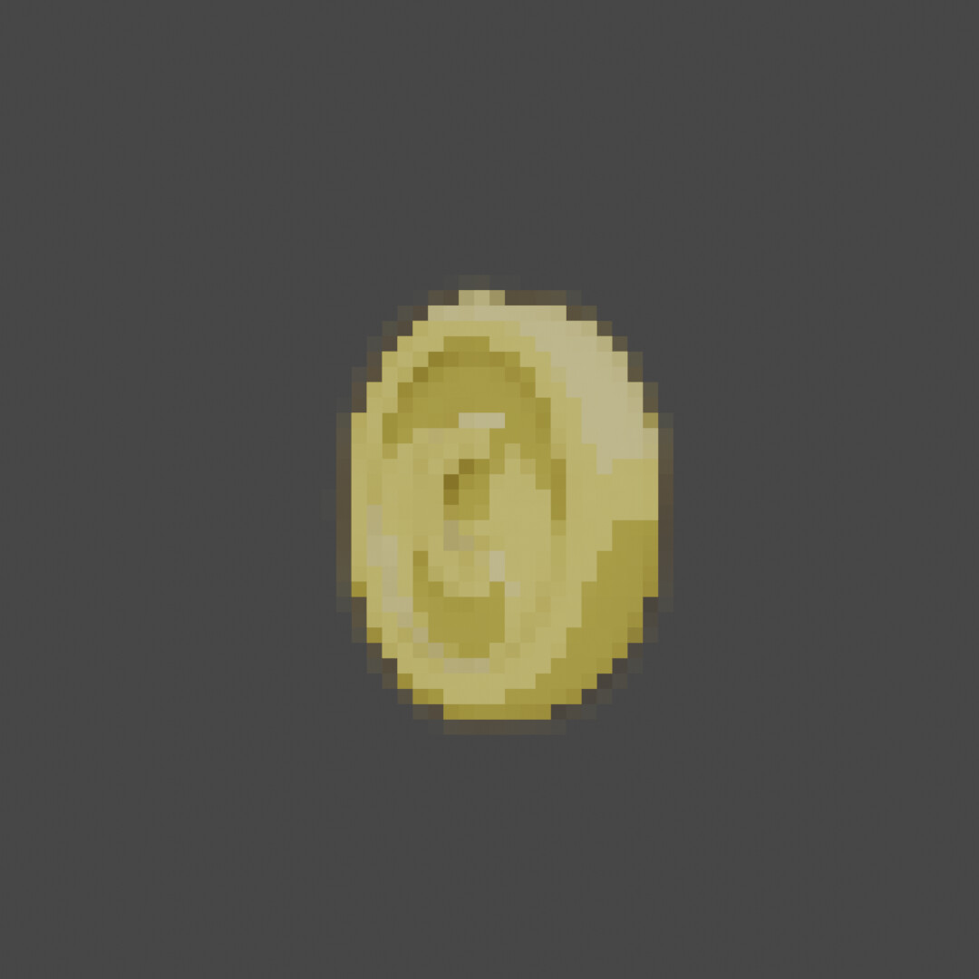 ArtStation - Pixel Coin Collectible
