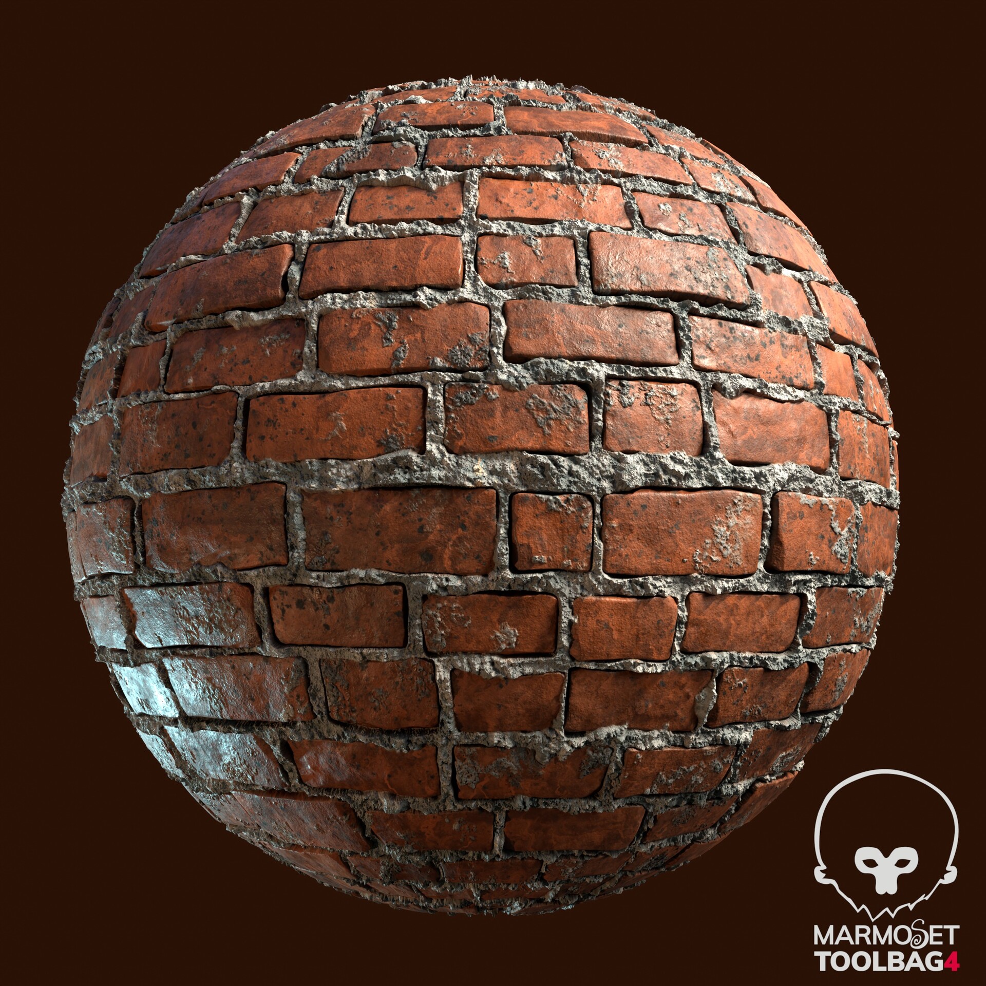 ArtStation - Substance Designer Training : Dirty BrickWall Material