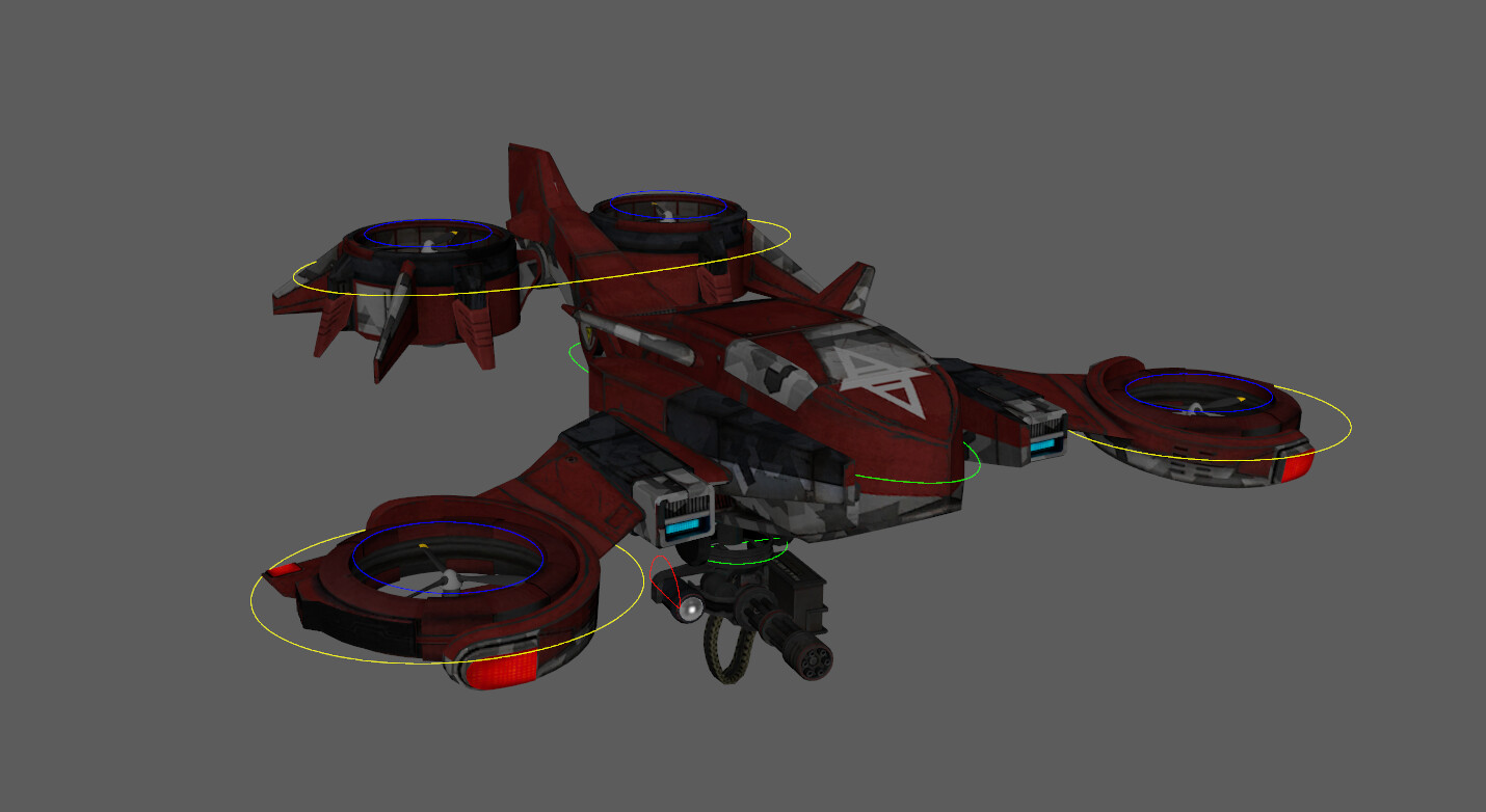 ArtStation - Drone Rig