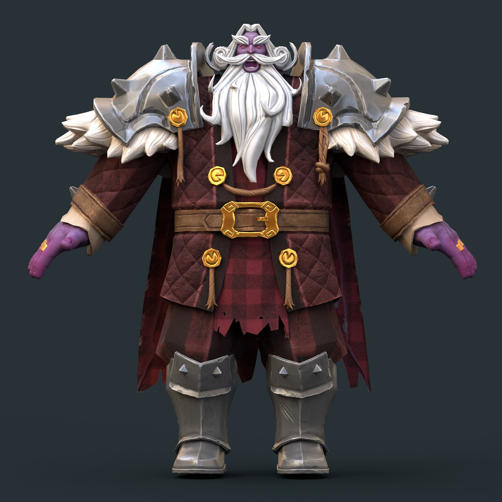 ArtStation - WIP- Fan art of darksburg character