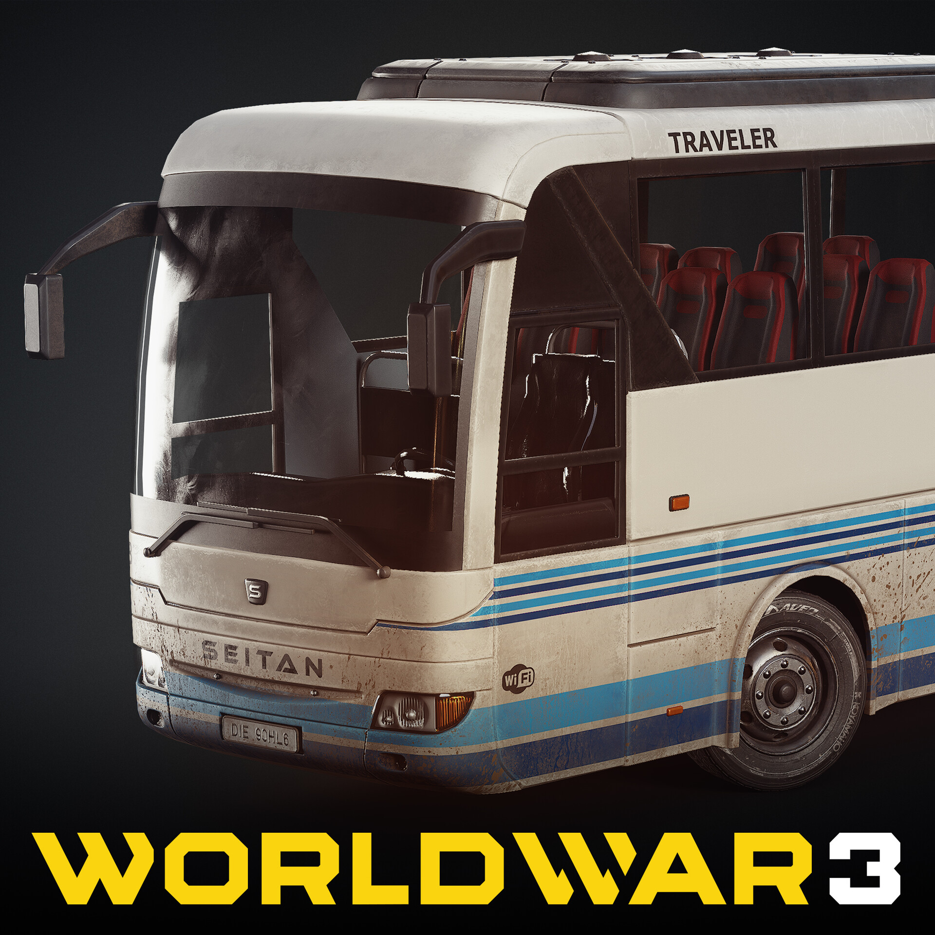 ArtStation - "World War 3" - Coach Bus