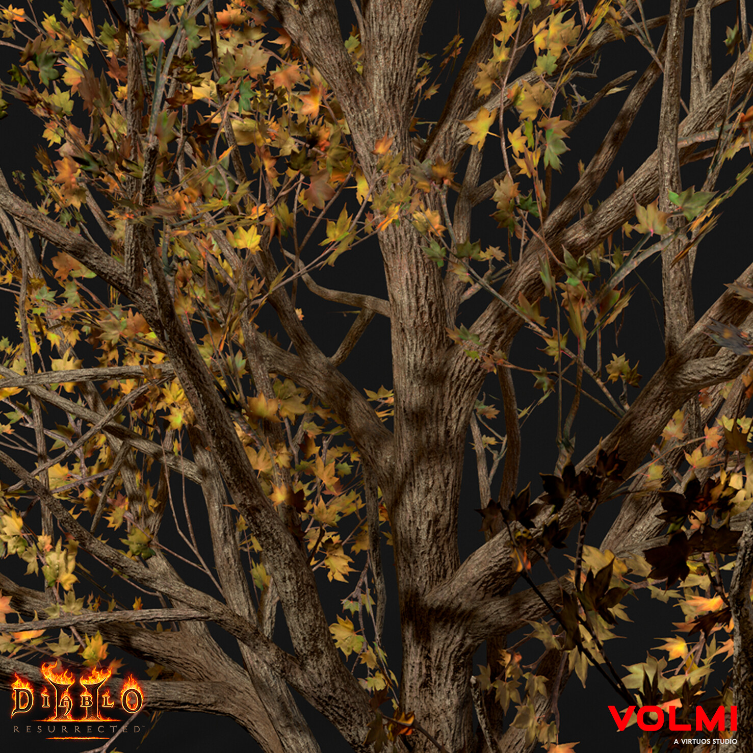 ArtStation - Diablo II: Resurrected - Fine tree