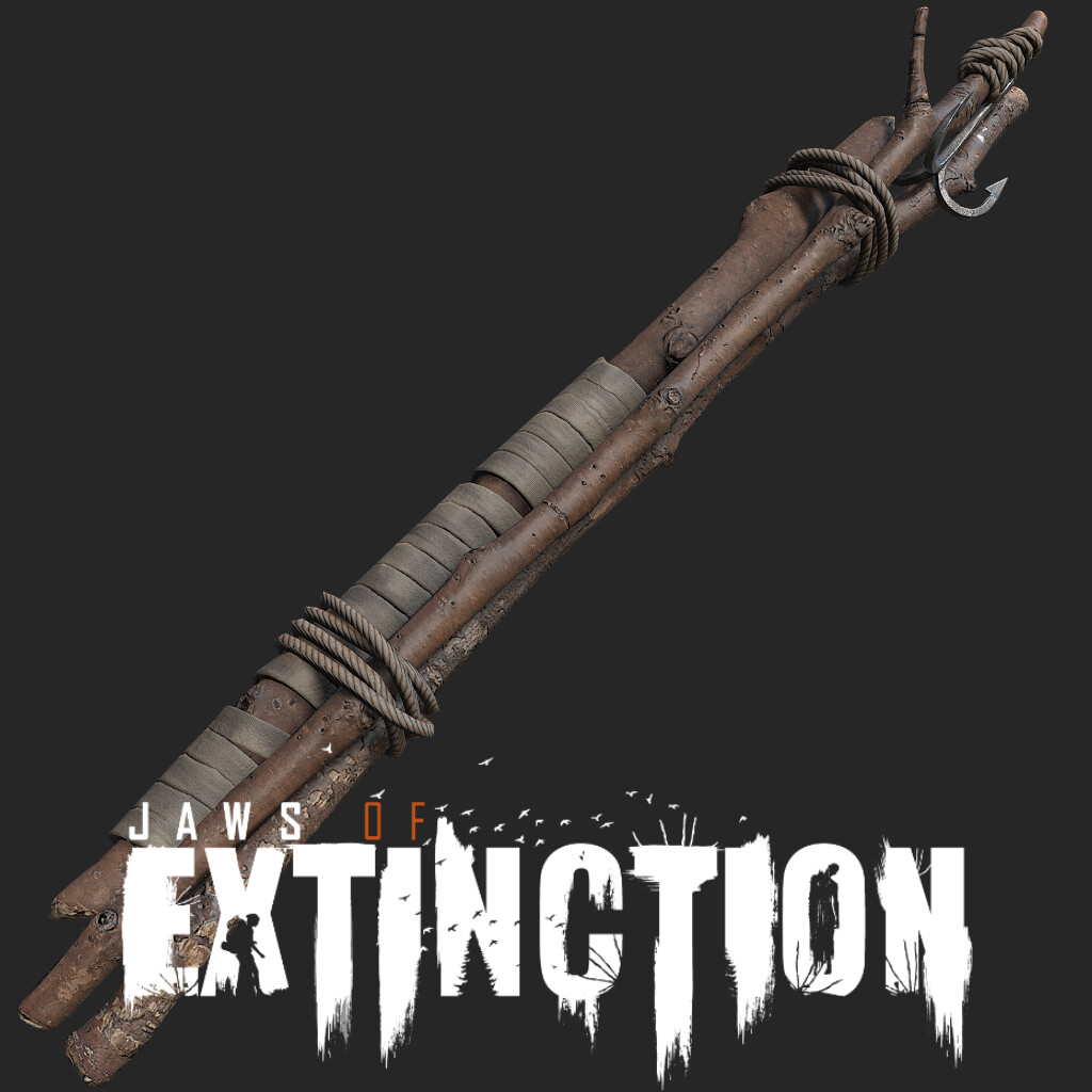 ArtStation - Improvised Fishing Rod