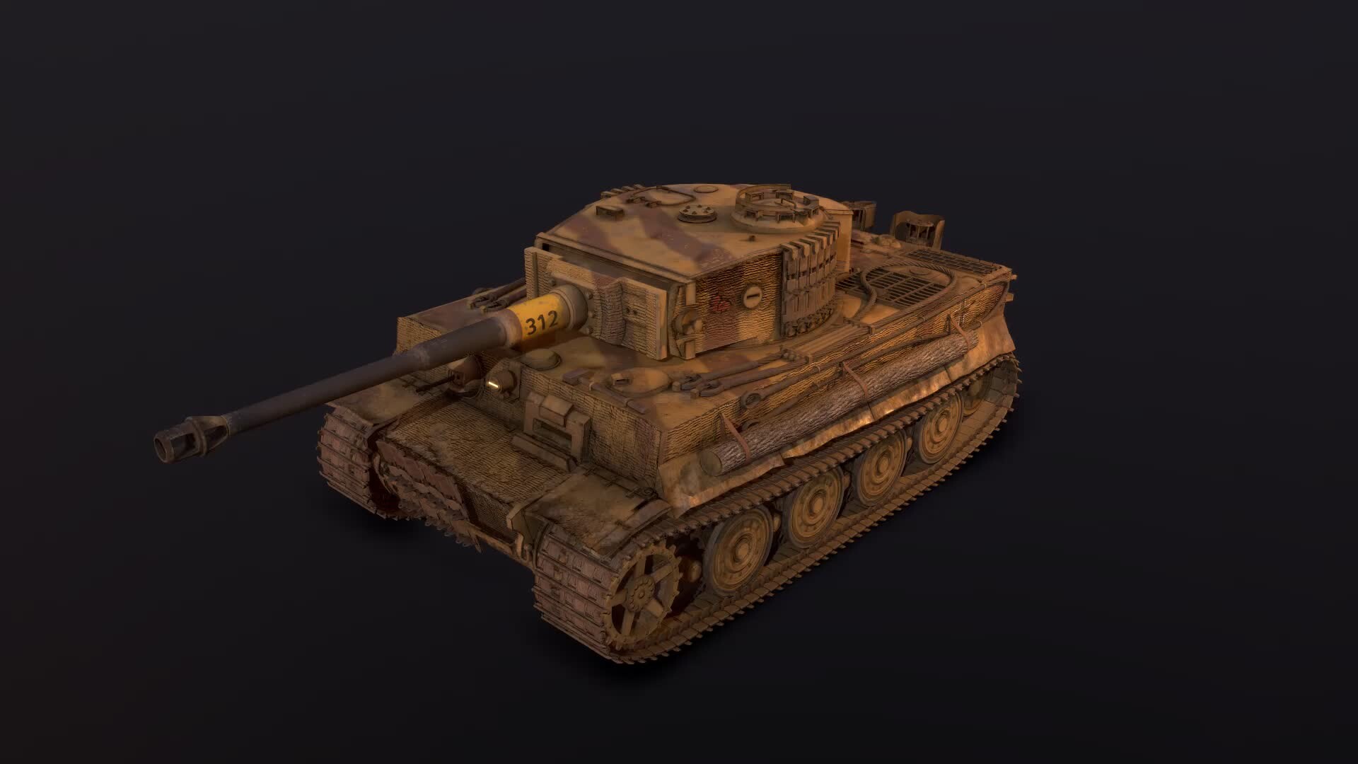 ArtStation - Tiger 1 Ausf. E Tank 312