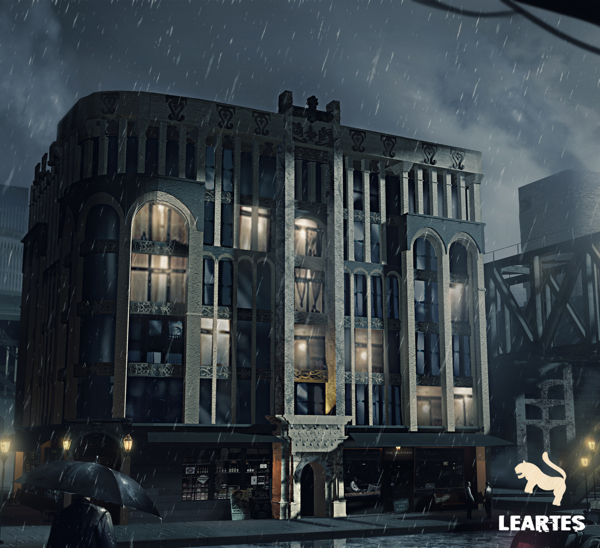 ArtStation - Dark city