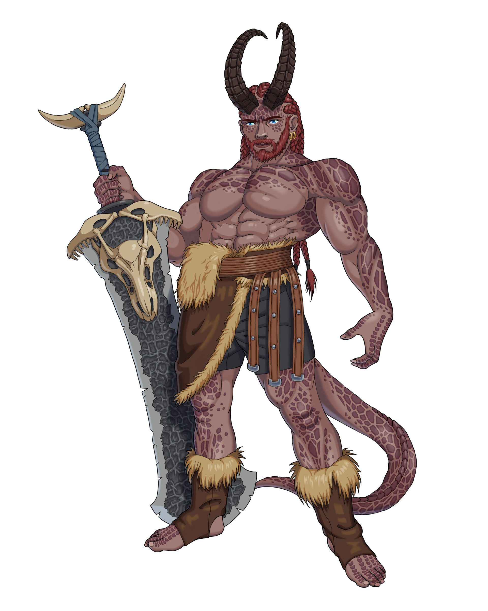 ArtStation - dragon warrior