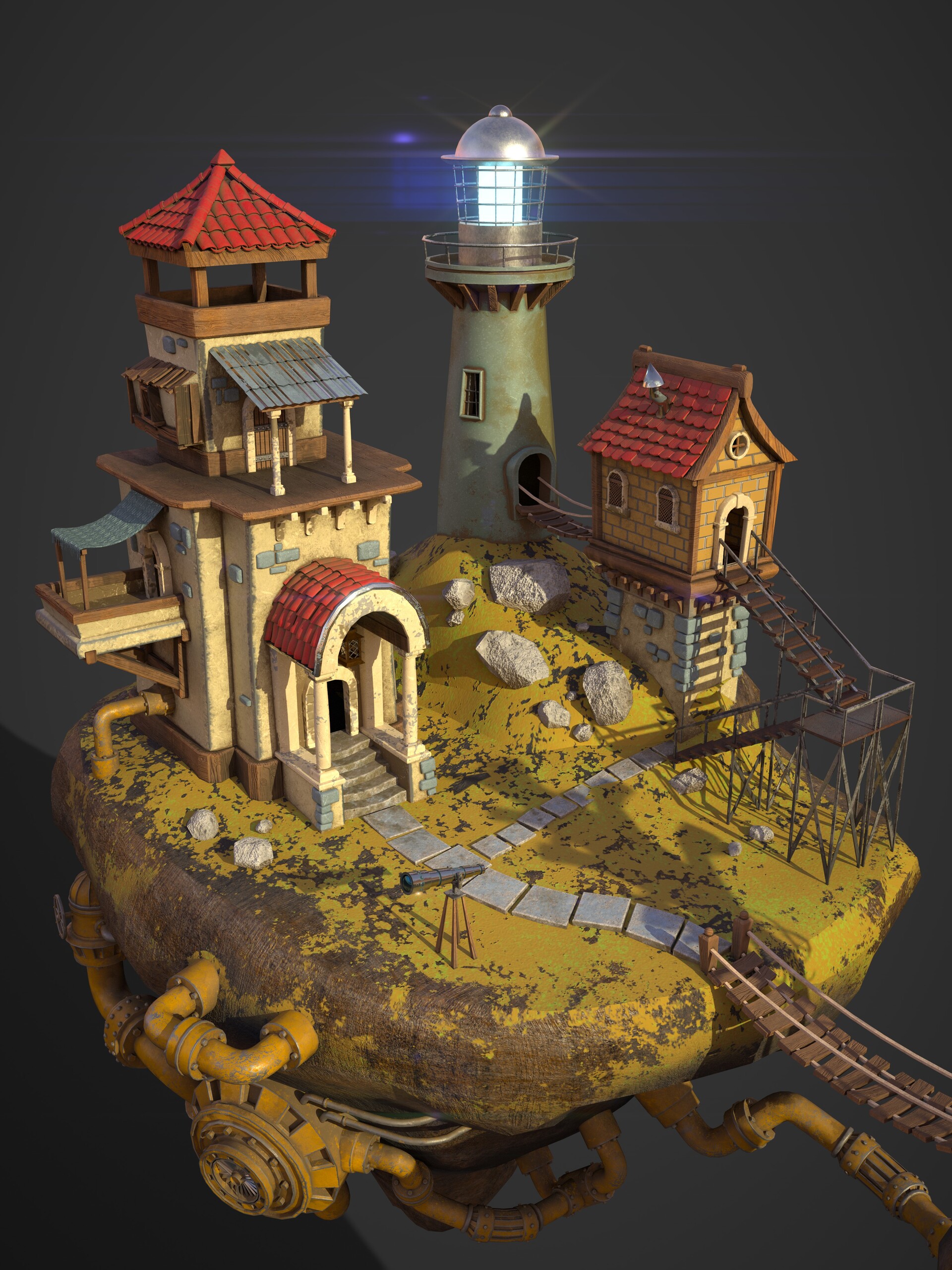 ArtStation - Intergalactic Island