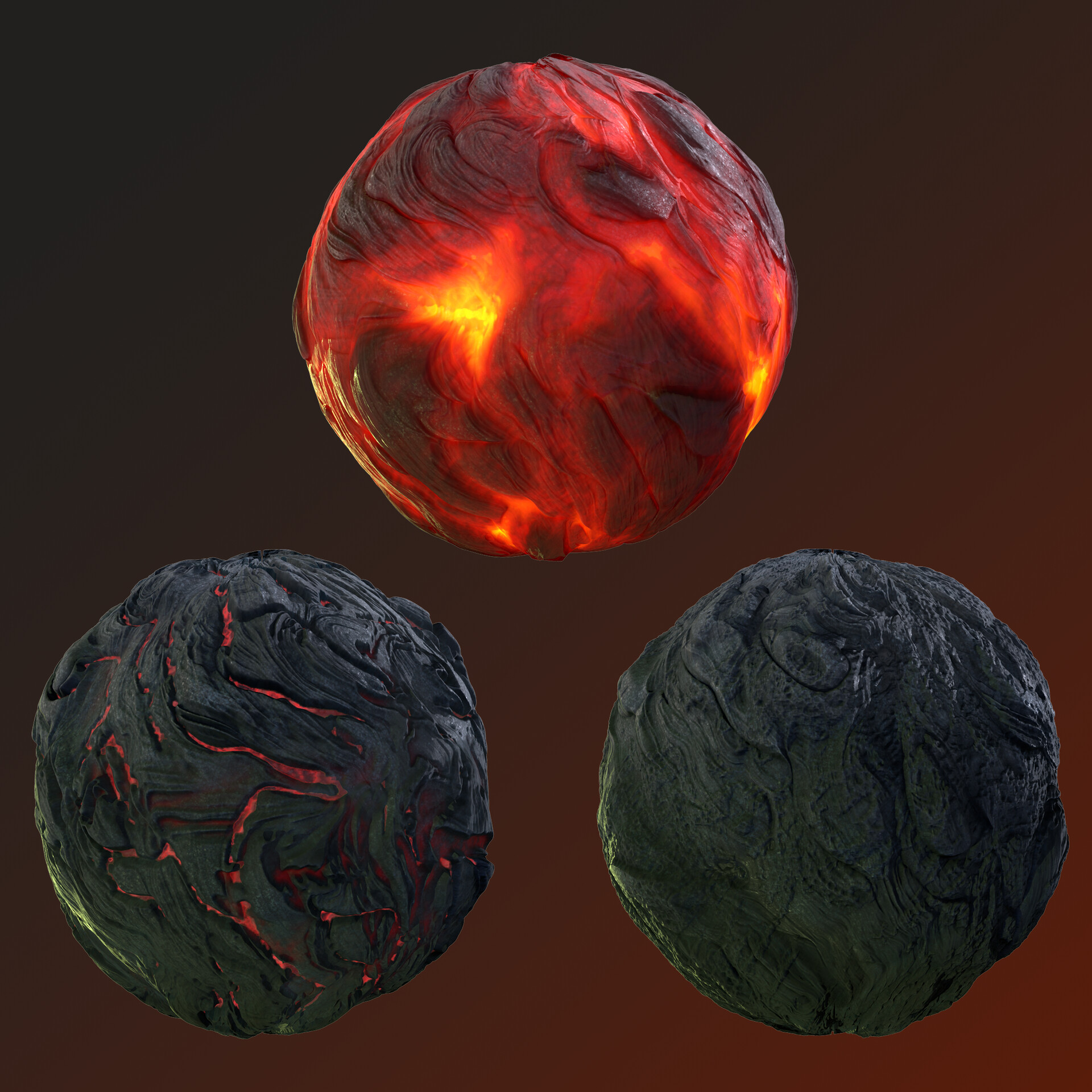ArtStation - Lava Material