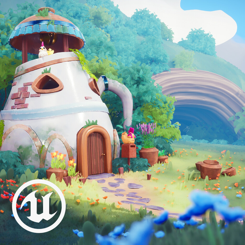 ArtStation - Teapot House