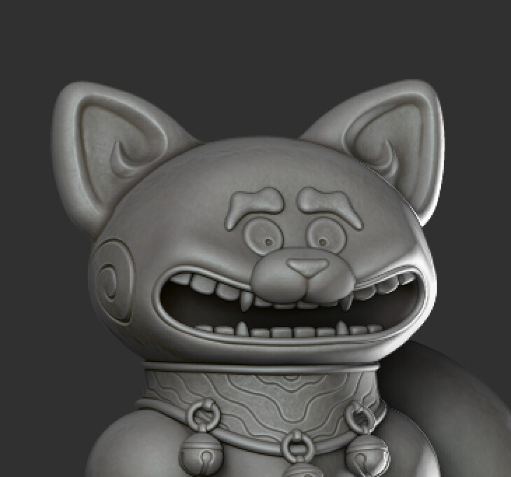 ArtStation - "Turning Red" Red Panda Statue Sculpt