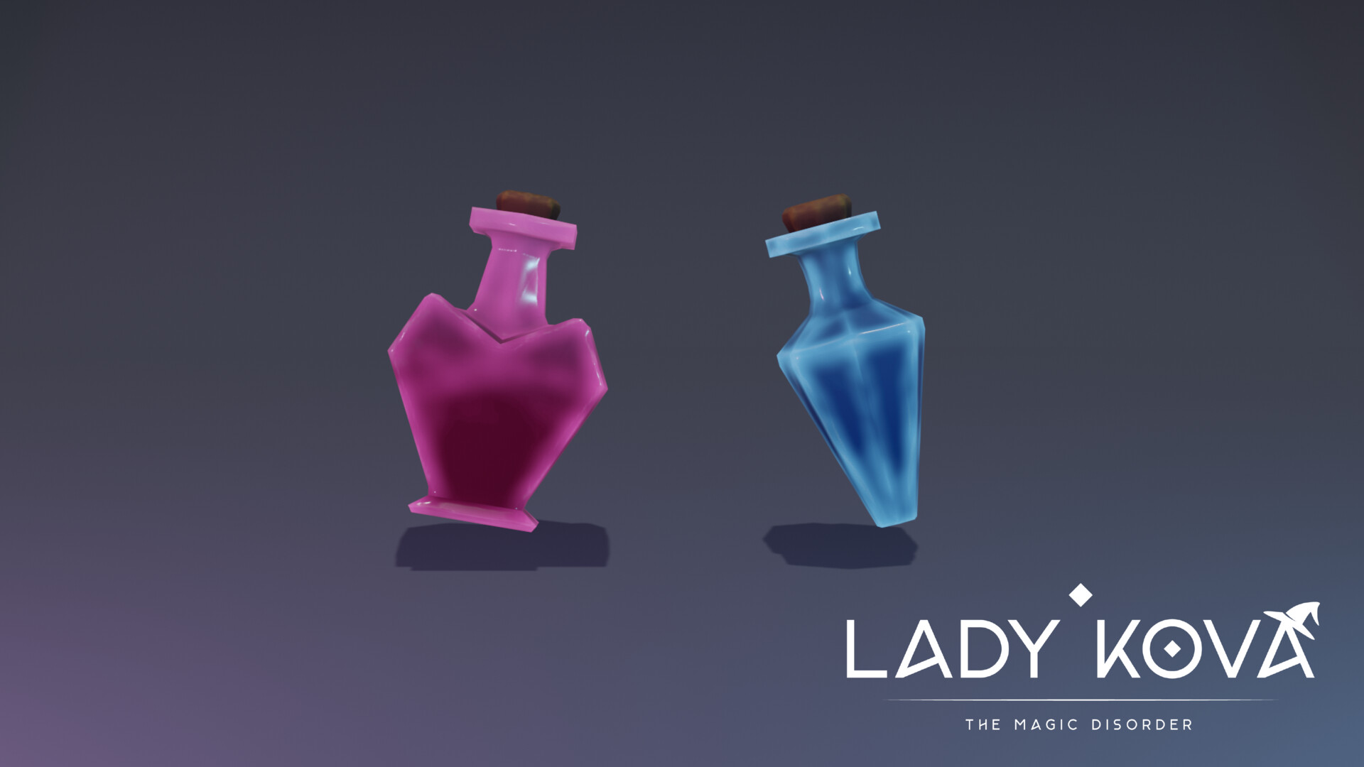 ArtStation - Healing & Mana potions