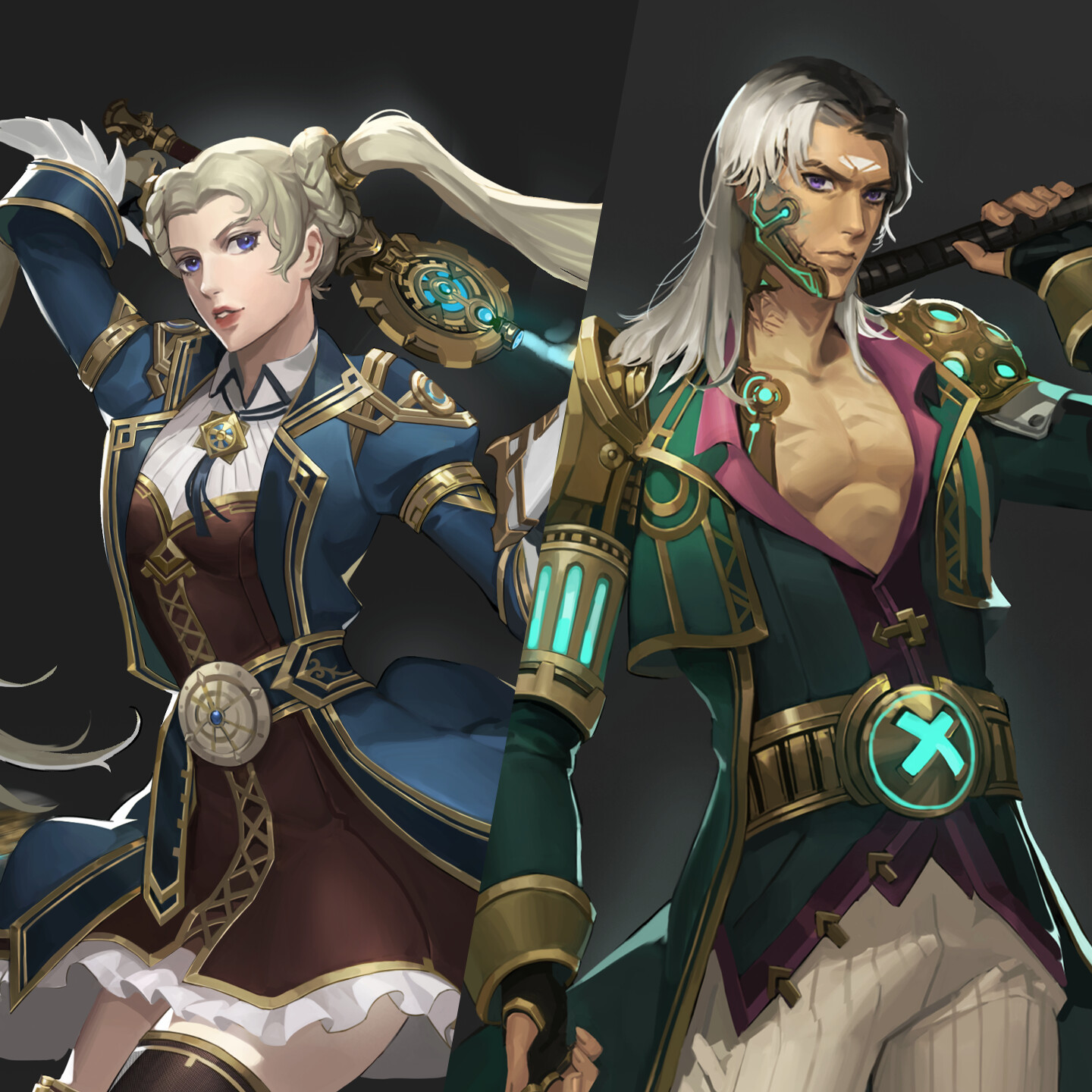 ArtStation - Arcanepunk concept art