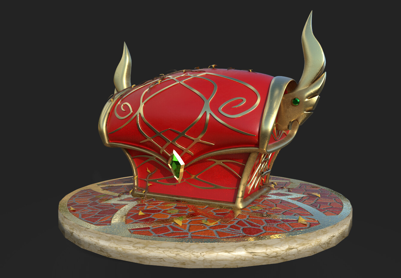 ArtStation - Blood Elf Chest