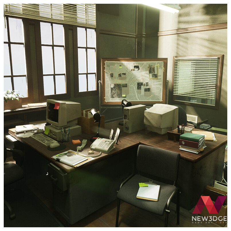 ArtStation - Police Station - Unreal Engine