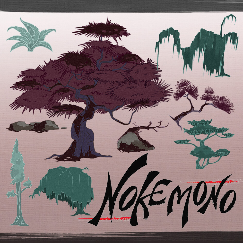 ArtStation - Vegetations Nokemono