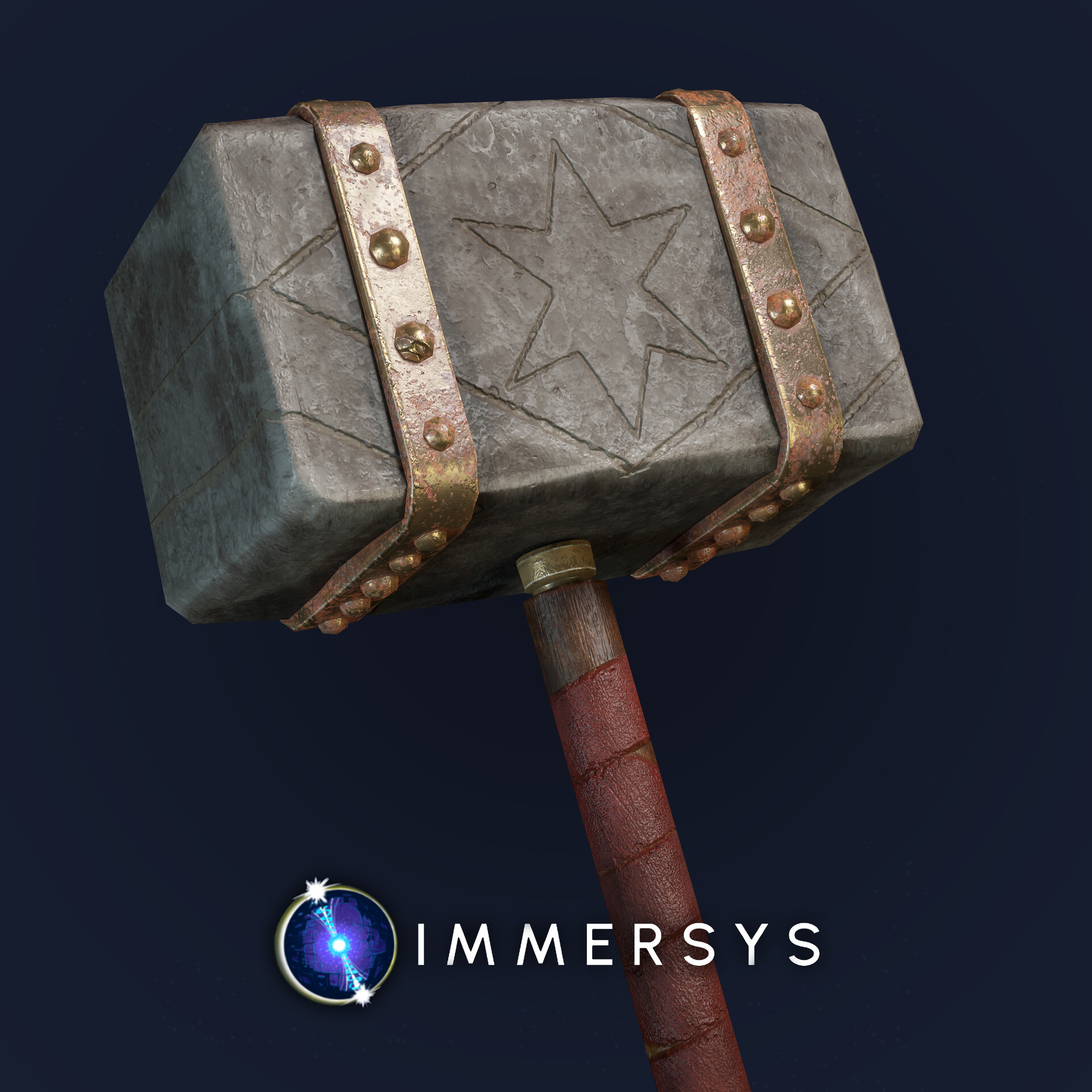 ArtStation - Stylized Battle Hammer - Immersys