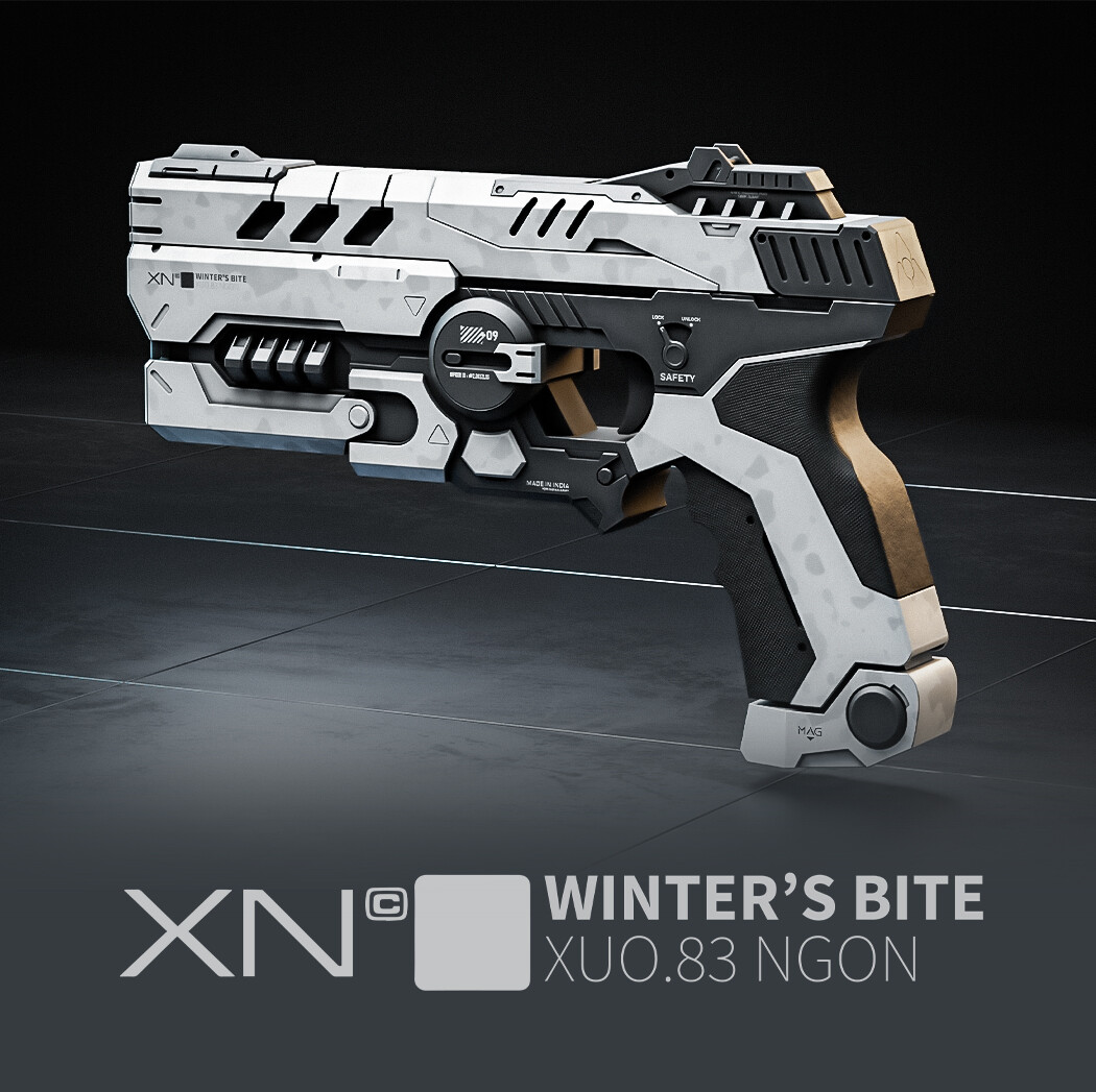 ArtStation - Winter's Bite Pistol