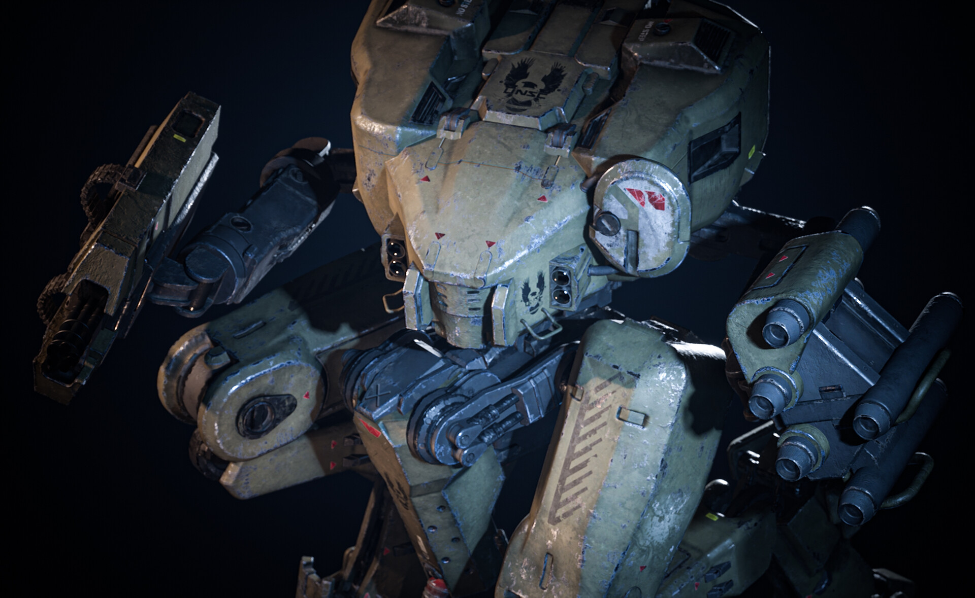 ArtStation - HRUNTING/YGGDRASIL Mark IX Mantis