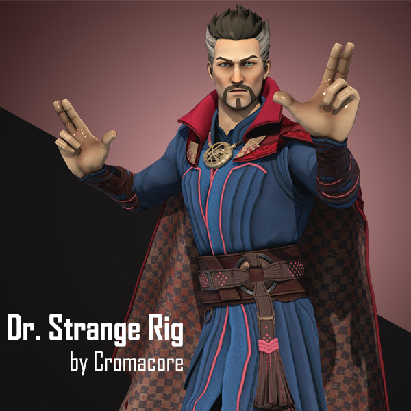 ArtStation - Dr. Strange Rig - Duarte Ferreira