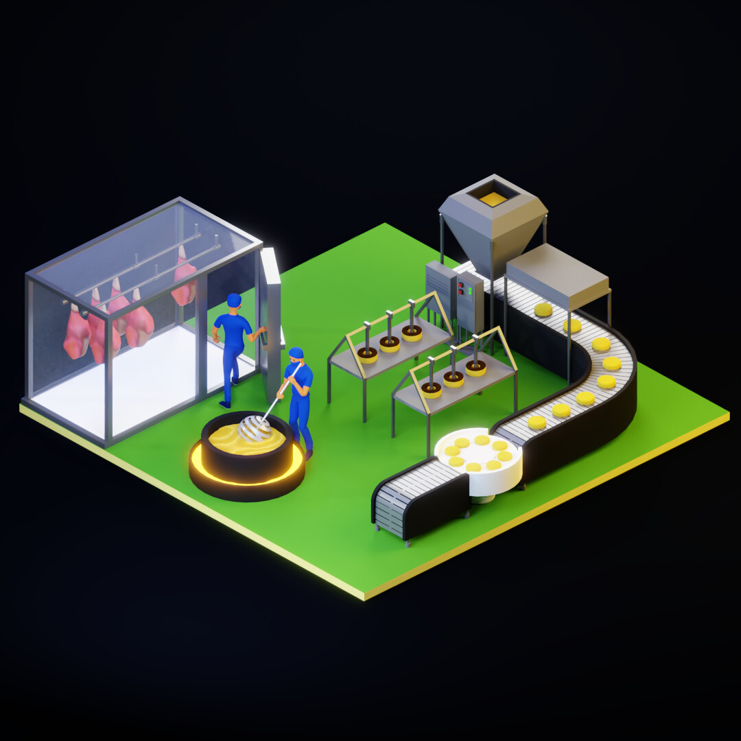 ArtStation - 3D Isometric Animation