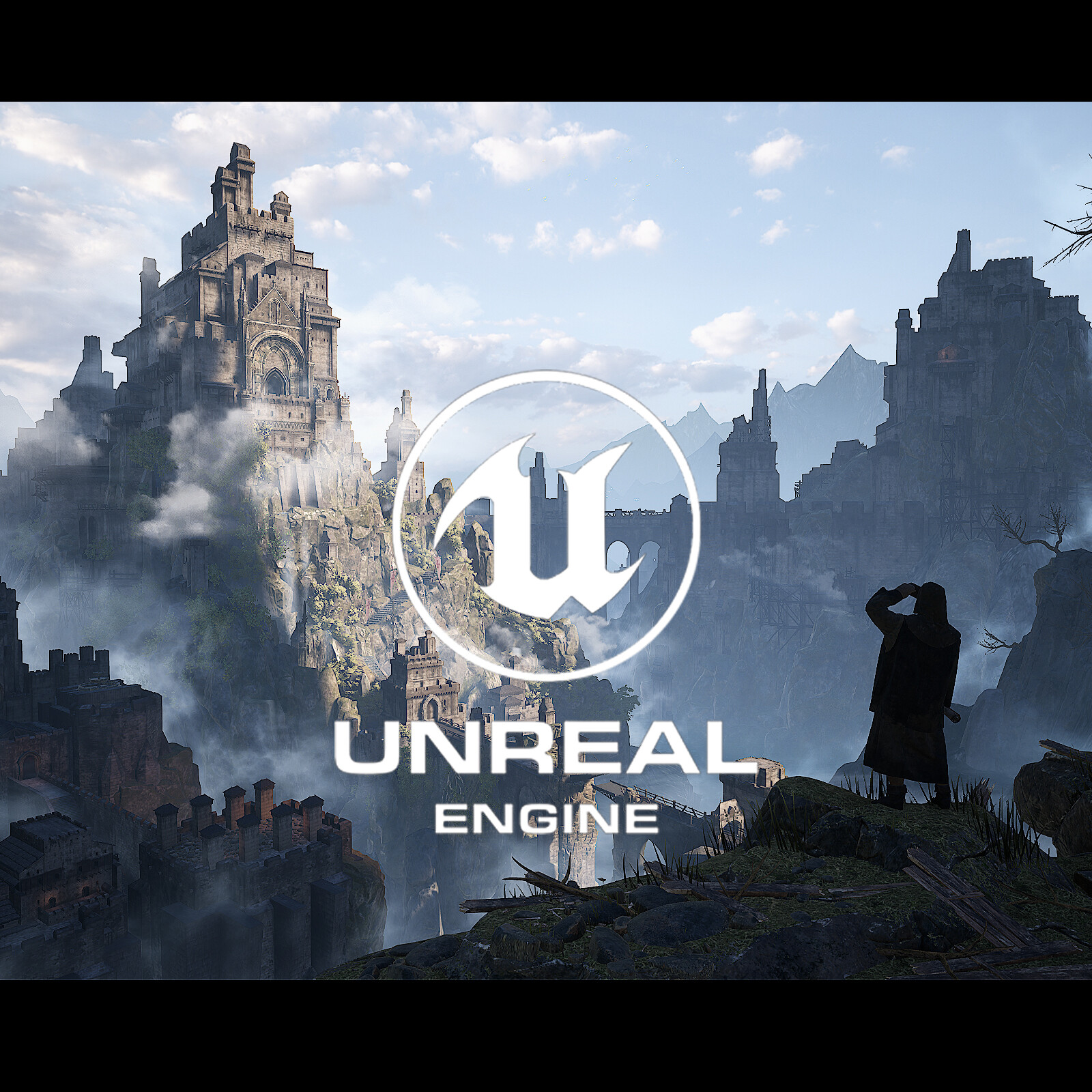 U + V - Mysterious castle—【Unreal Engine4】