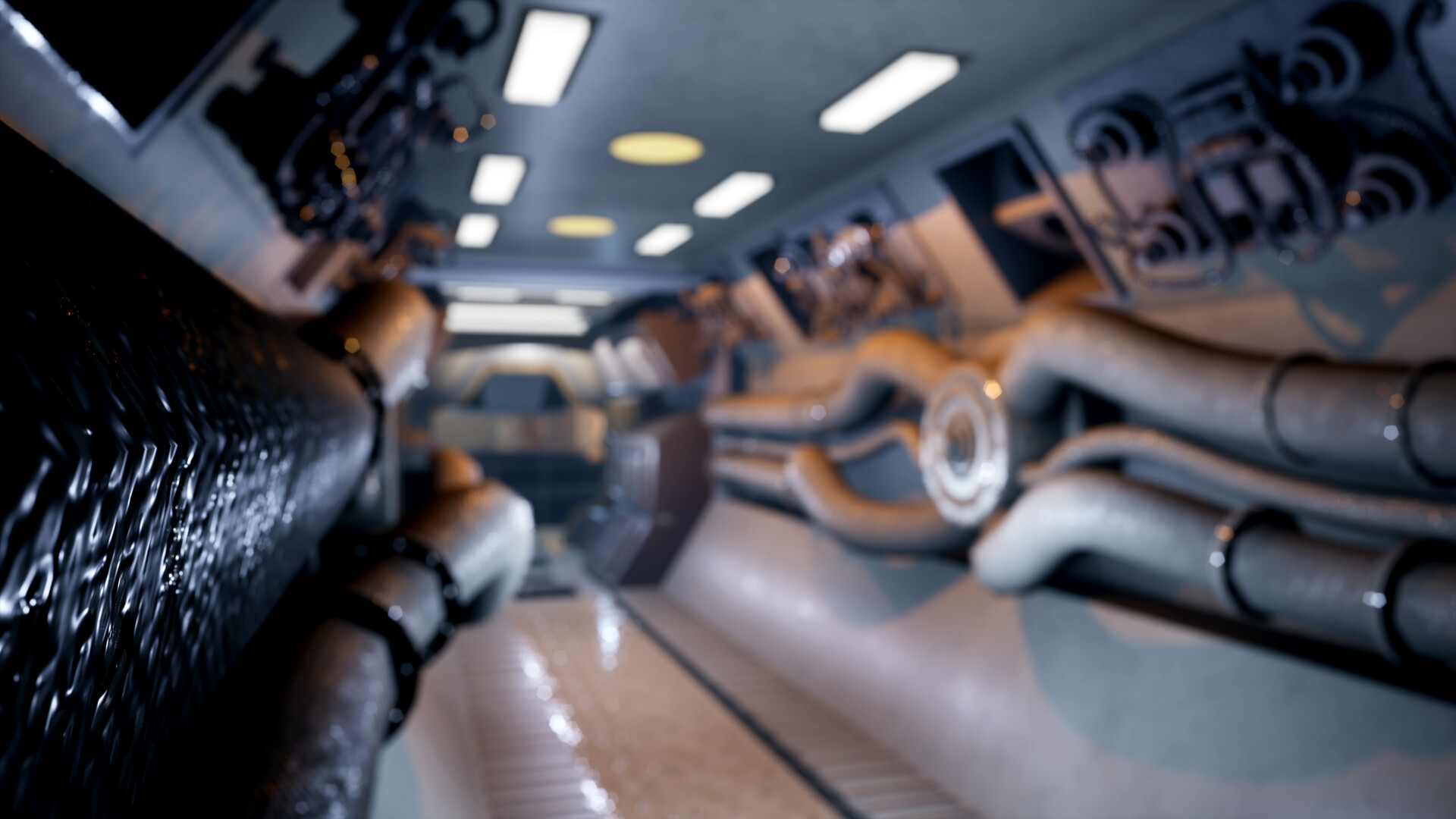 ArtStation - Alien: Isolation - The Nostromo (WIP)