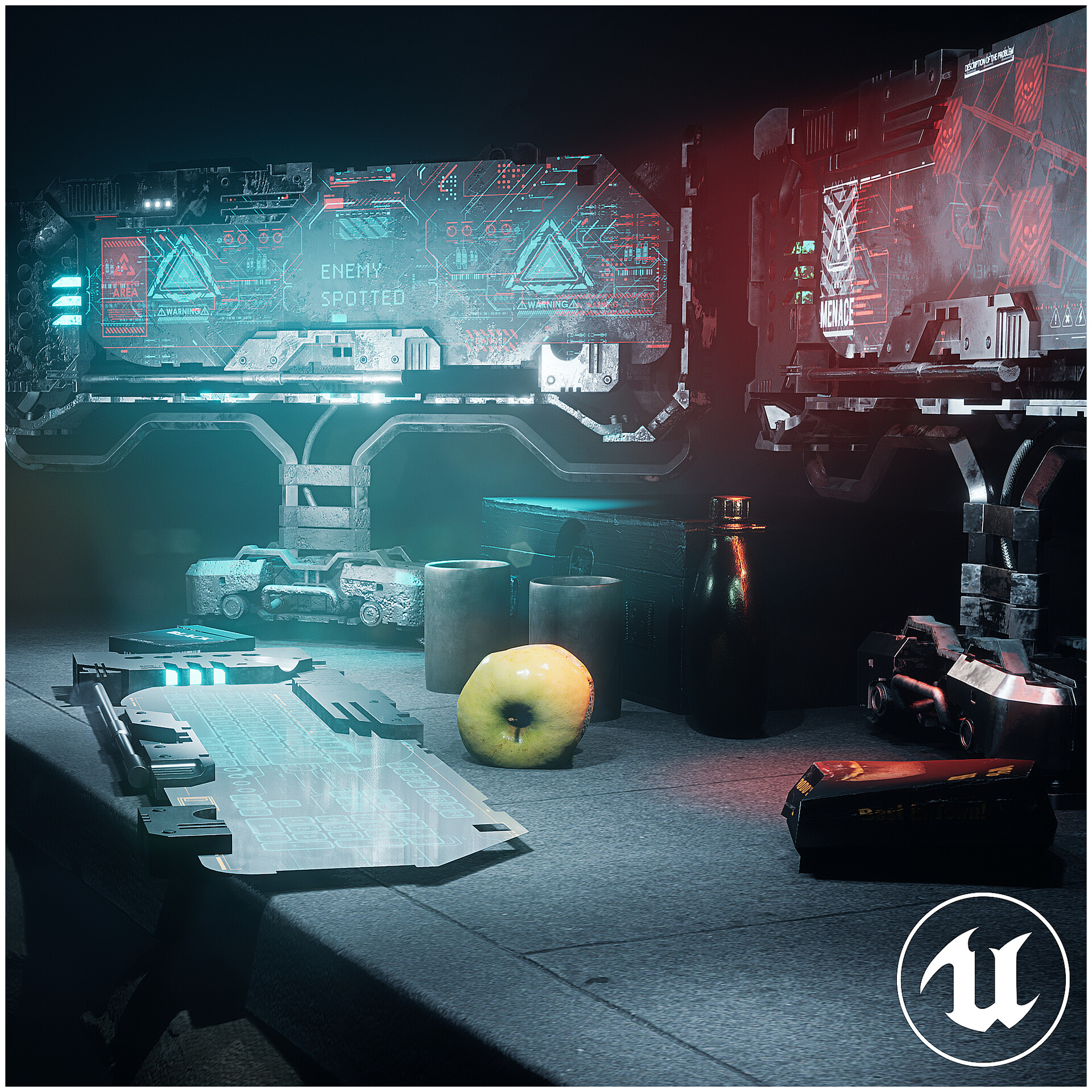 ArtStation - Sci-Fi Computer Station