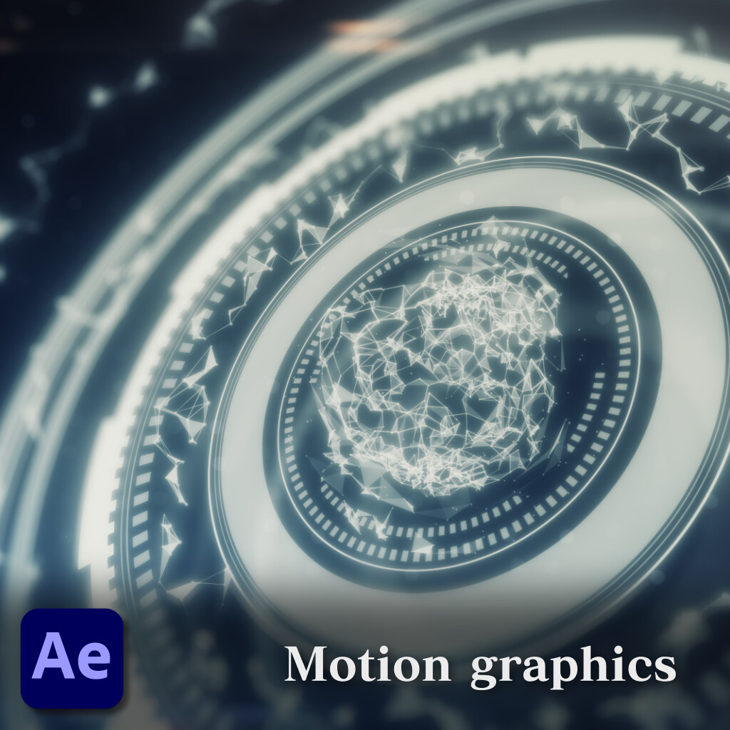ArtStation - Motion graphics wip.