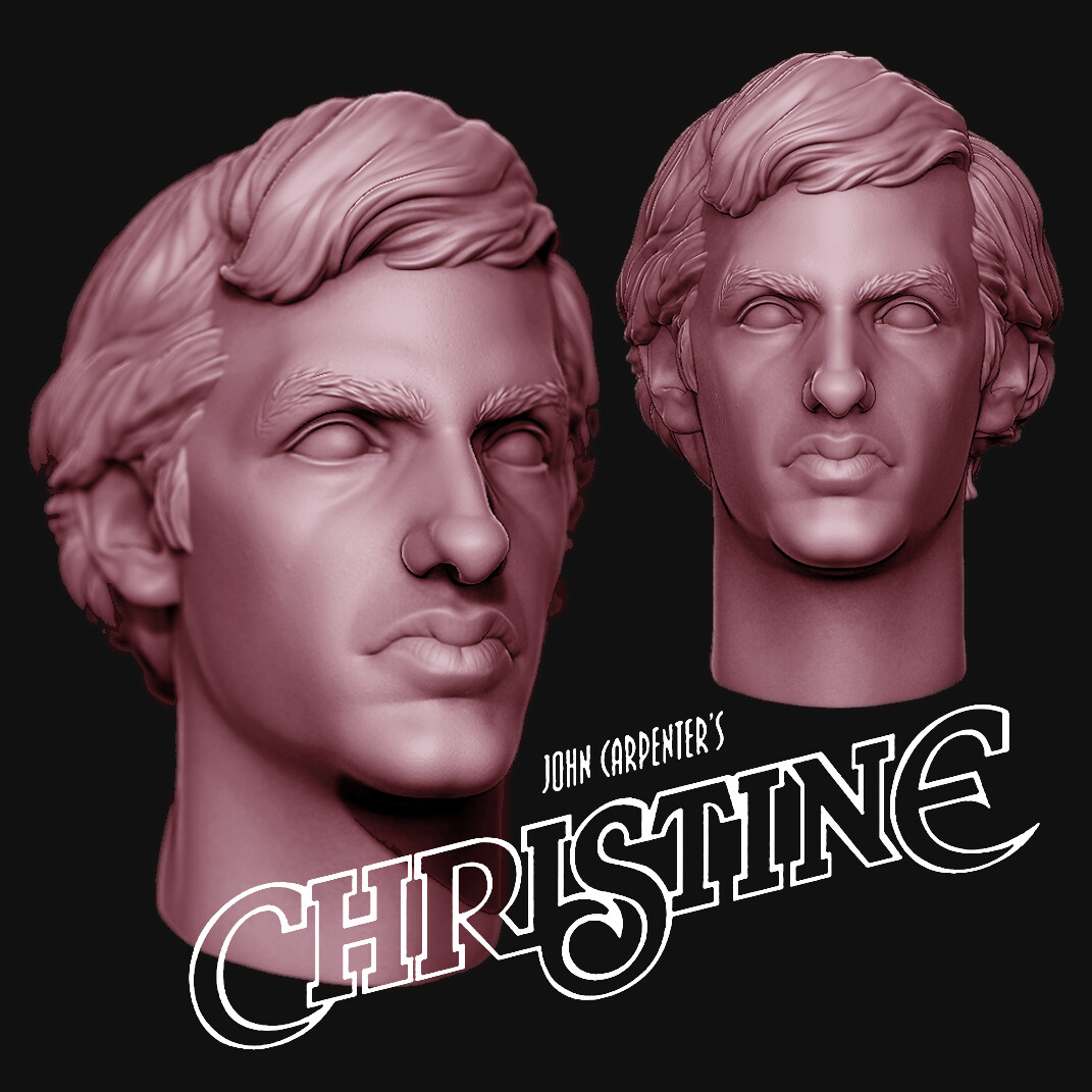 ArtStation - Arnie Cunningham Bust