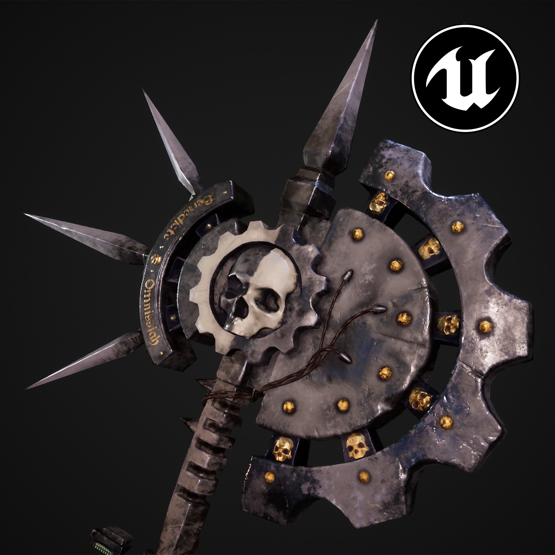 ArtStation - Tech priest axe