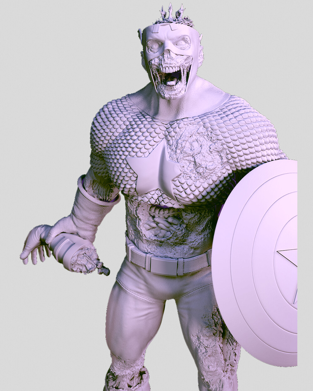 ArtStation - Colonel America 3d Printable Fanart