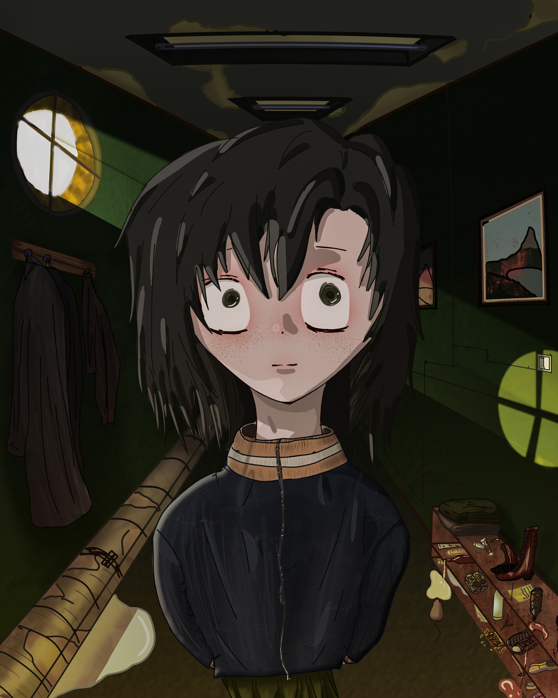 ArtStation - by the door