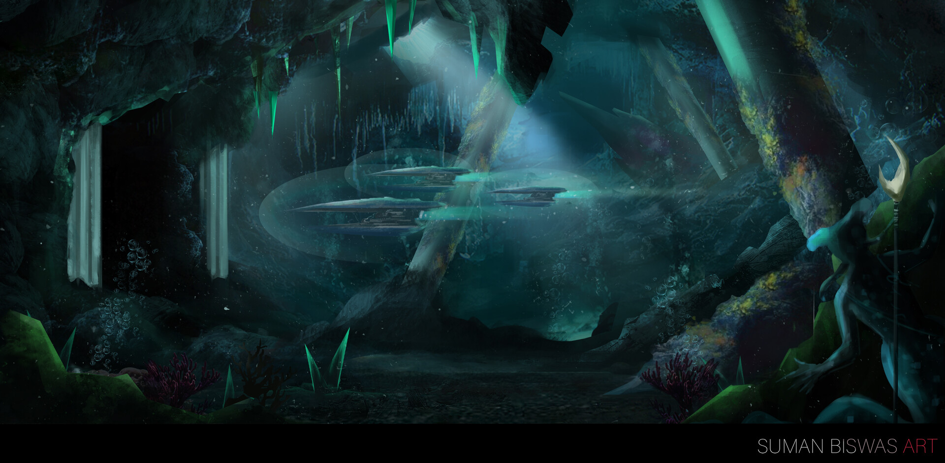 ArtStation - Underwater Concept art