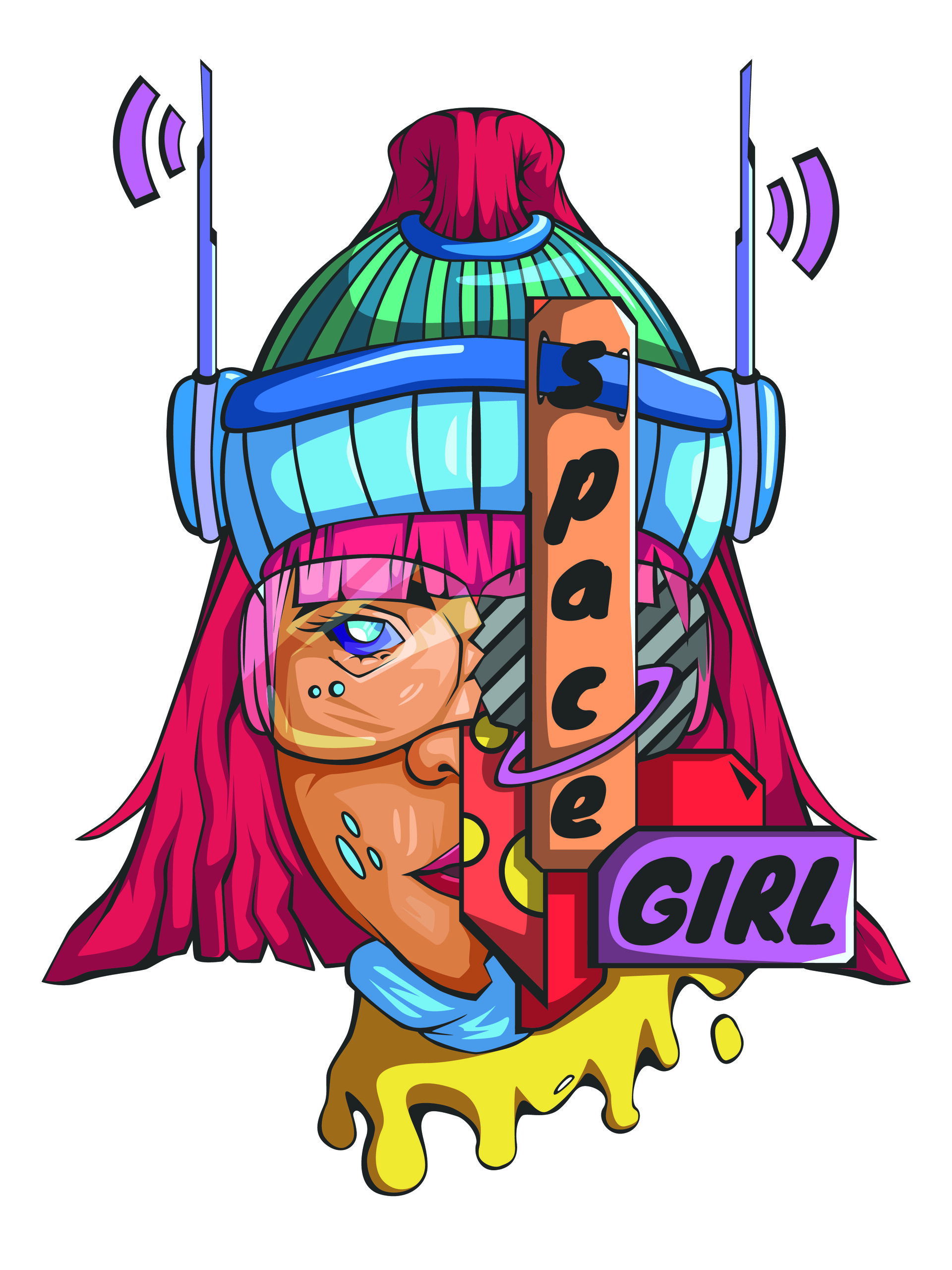 ArtStation - Space Girl Character