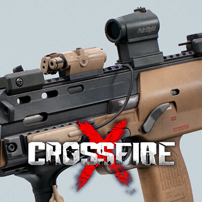 ArtStation - 4.6mm PDW (MP7 A1)