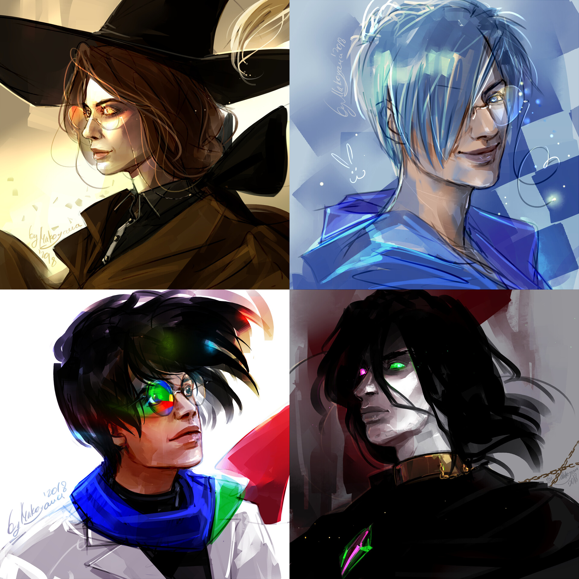 ArtStation - TDAC character concepts - mages