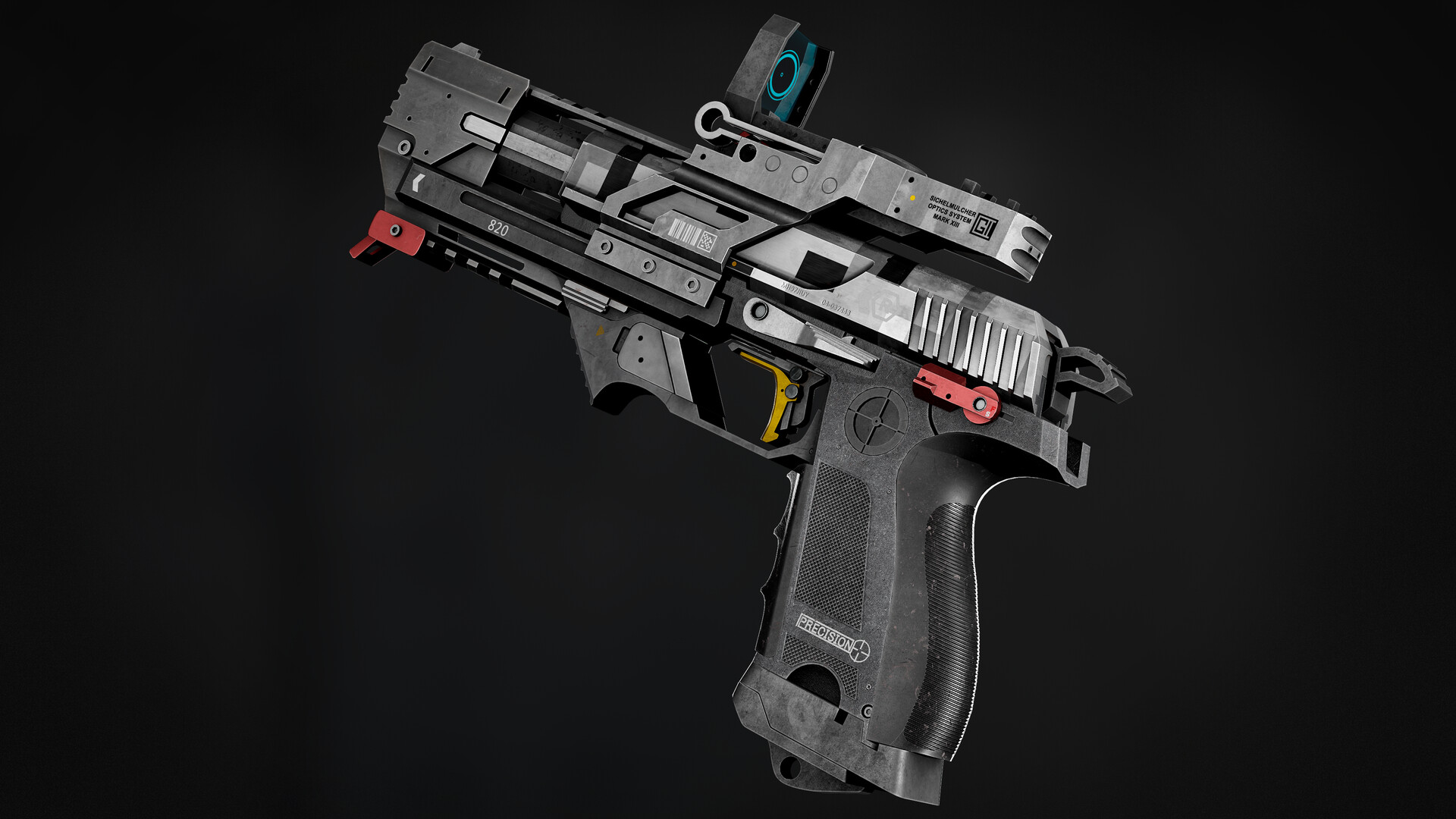 ArtStation - Precision Pistol