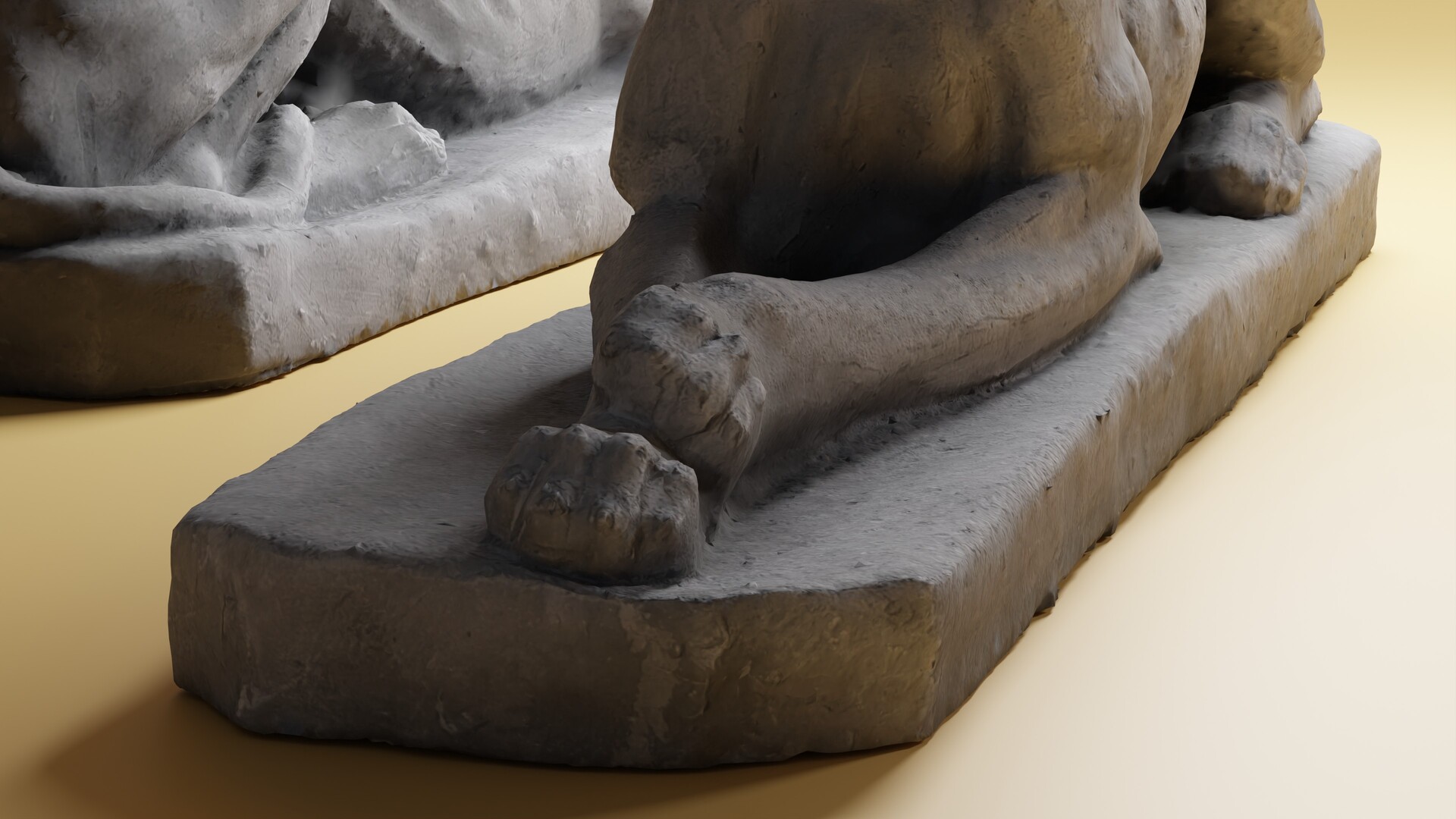 ArtStation - Photogrammetry- Dog Statue