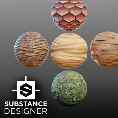 ArtStation - Stylized Materials Collection