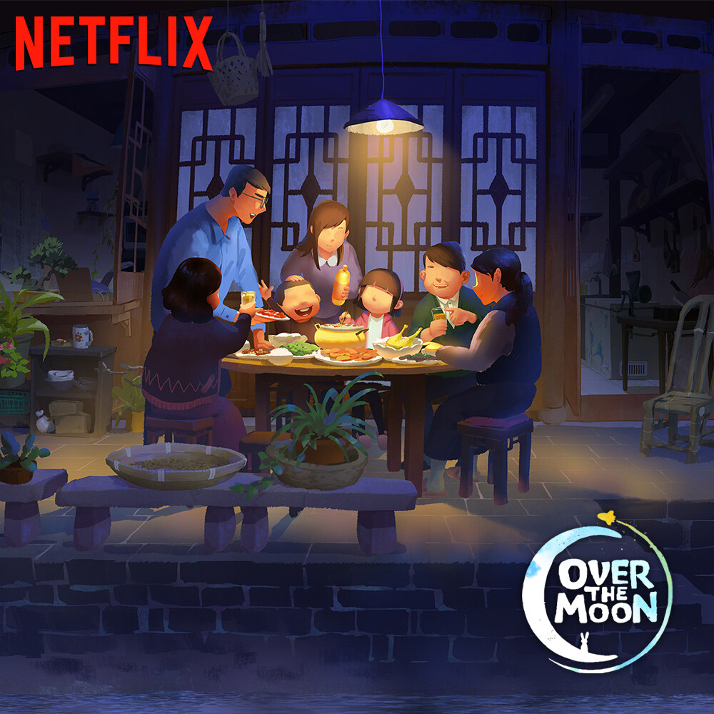 ArtStation - 【Over the Moon】concept art