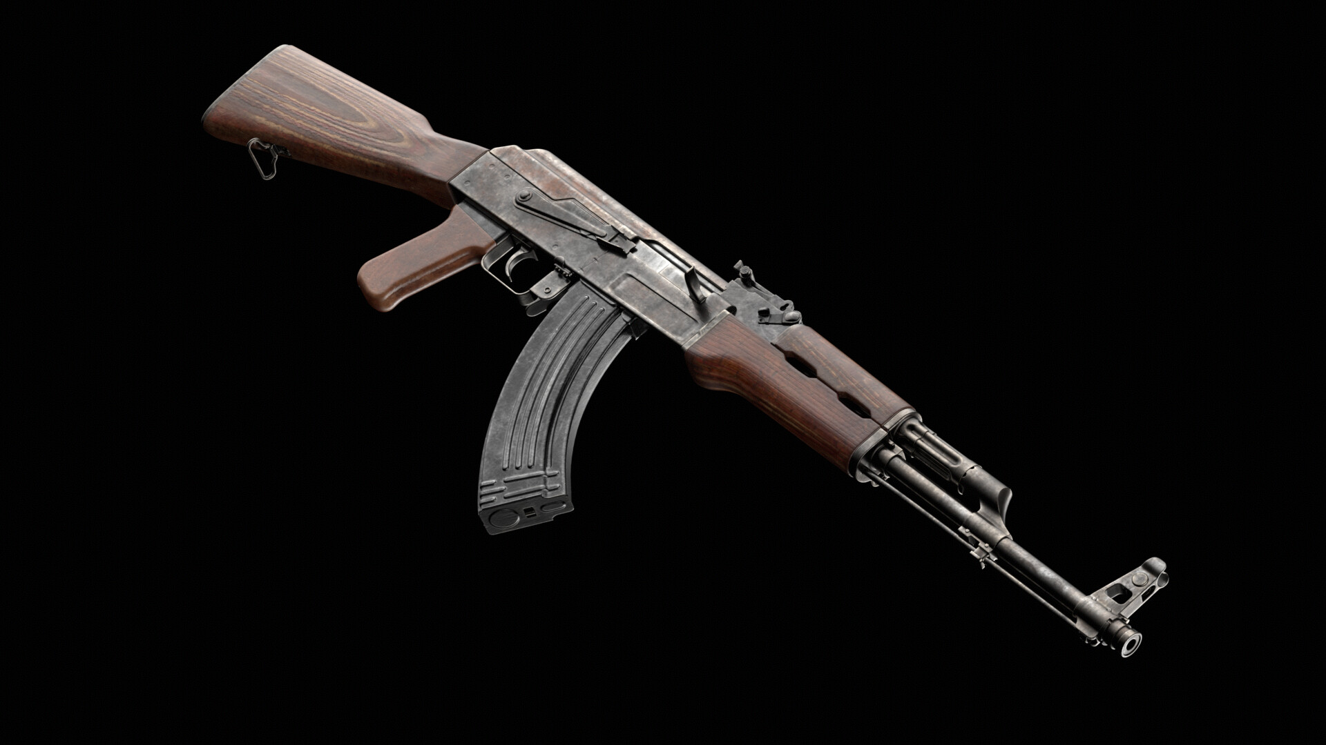 ArtStation - AK Gen One : AK-47 (AKS) AKM (AKMS, AKMSN) Kalashnikov ...