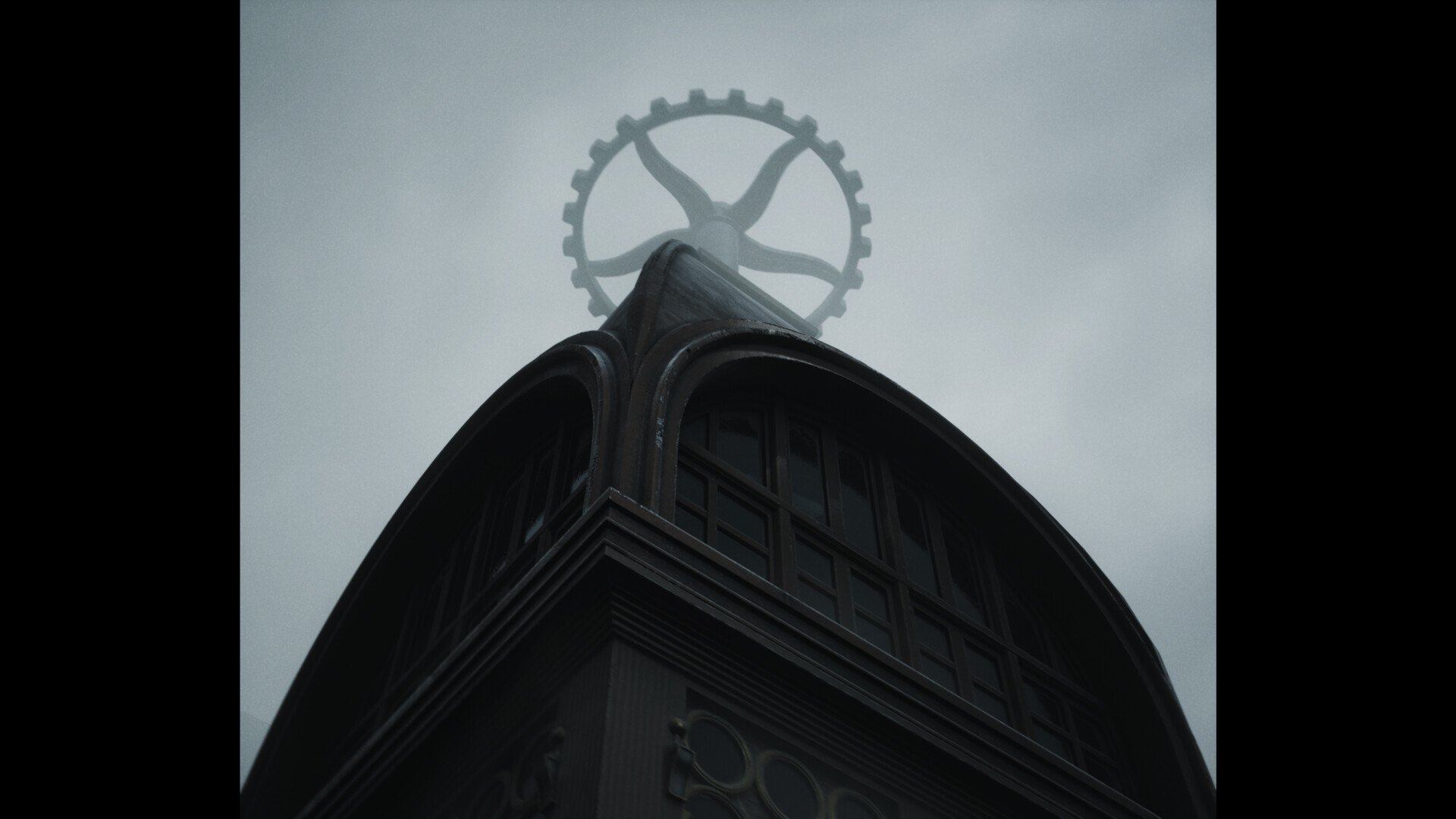 ArtStation - Overcast Steampunk City