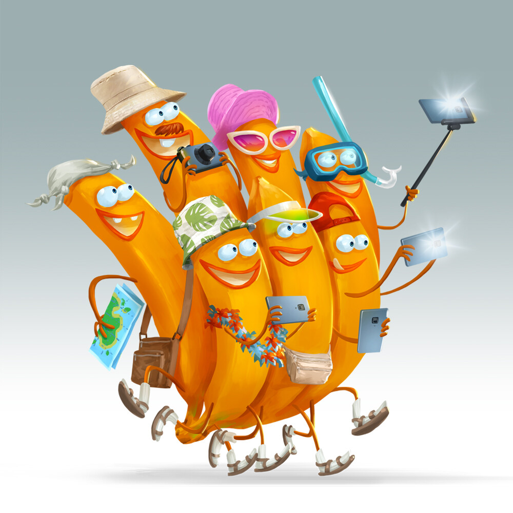 ArtStation - Kubus Play - Ananas Banana