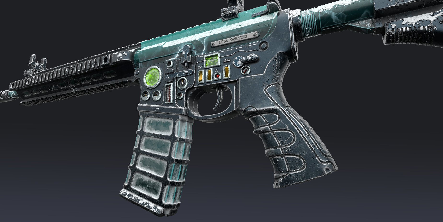 ArtStation - Texture - Submarine M4