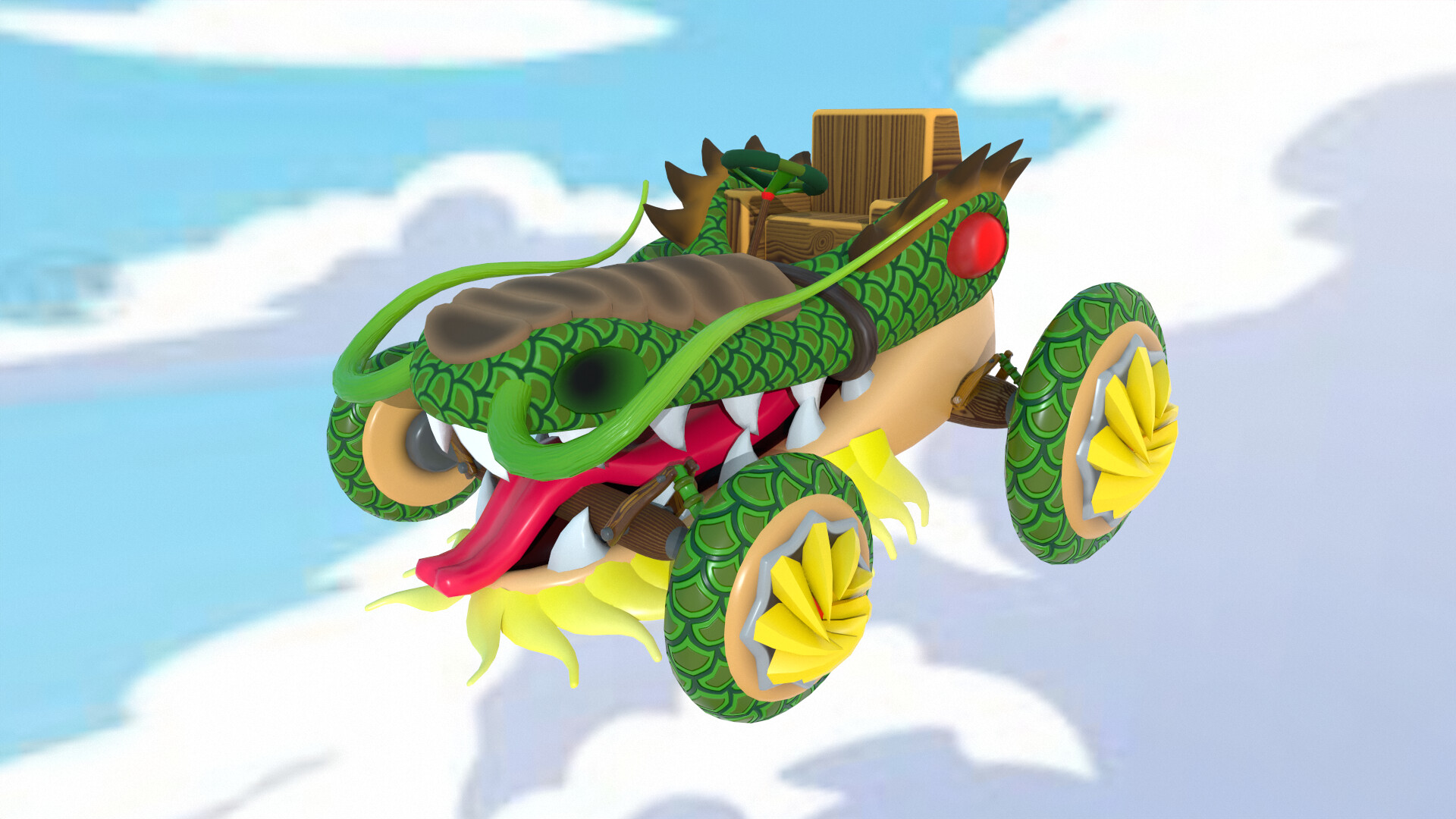 ArtStation - Kart Dragon