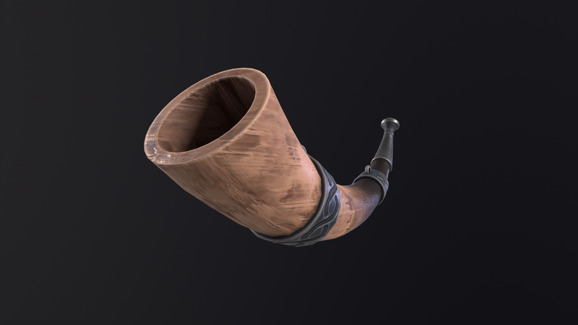 ArtStation - Viking Stylized Horn