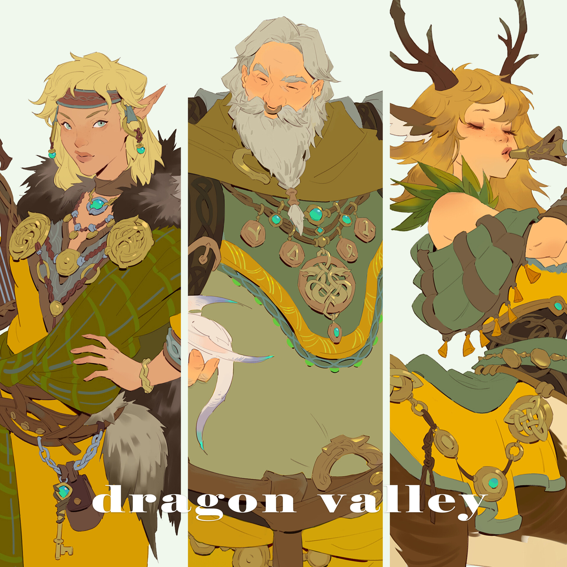 ArtStation - Dragon valley