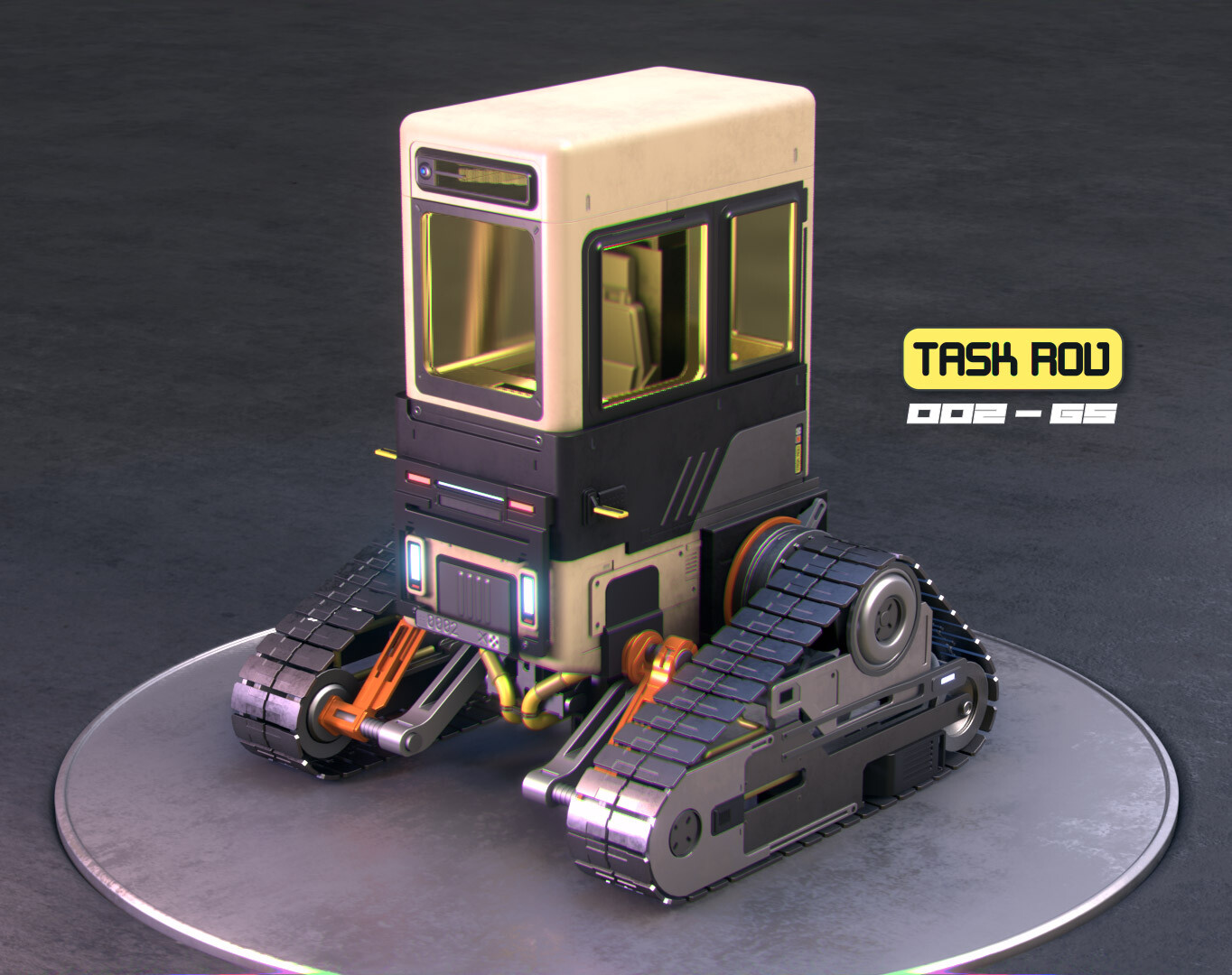 ArtStation - TASK ROV - vehicle concept