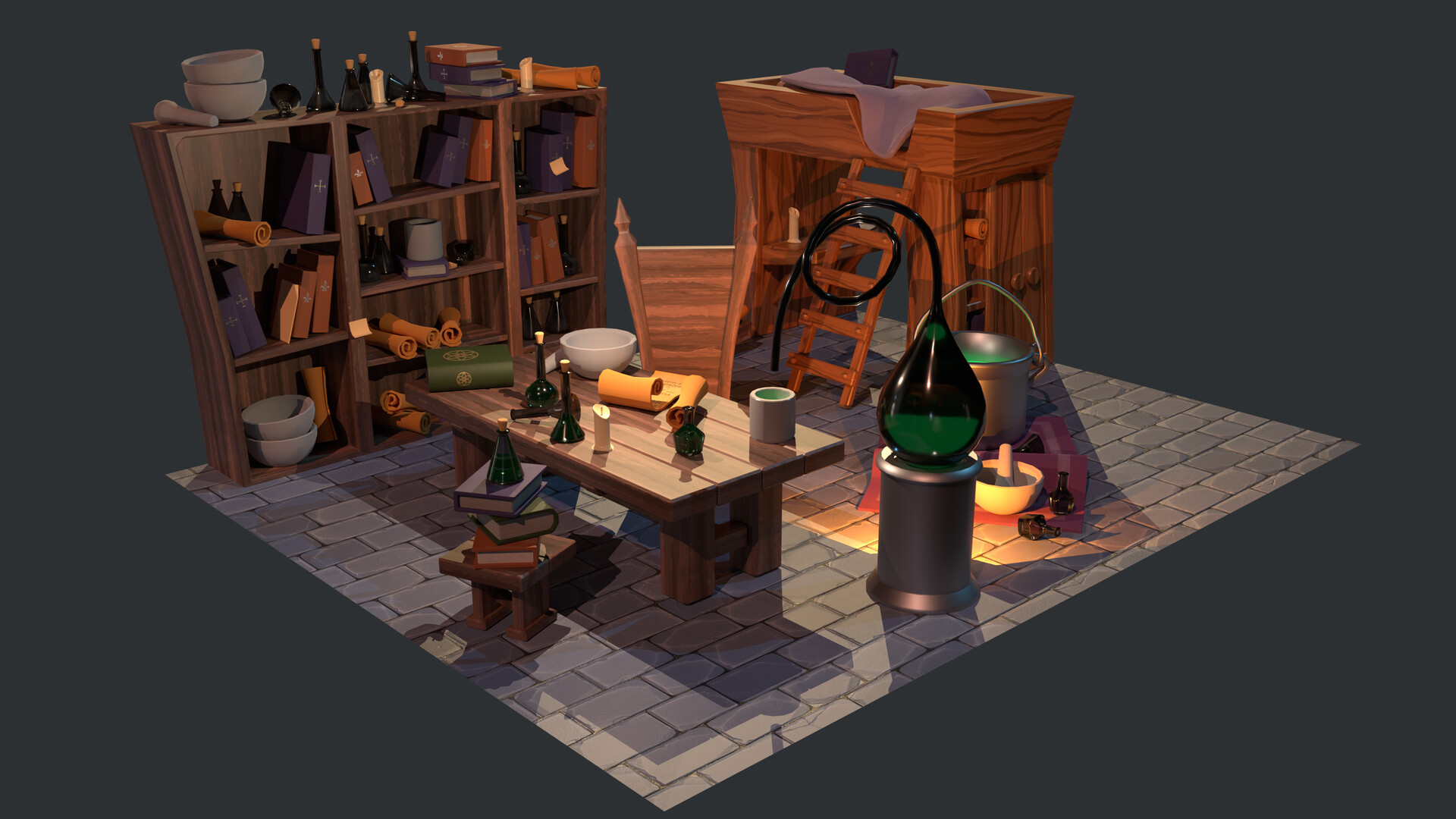 ArtStation - Alchemy Lab